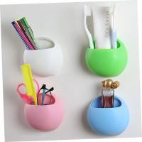 China Customized Circular Bathroom Suction Cup Holder With Various Colors For Storage for sale