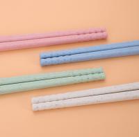 China Custom Wheat Straw Plastic Tableware Set Biodegradable Eco-Friendly Durable 120°C for sale