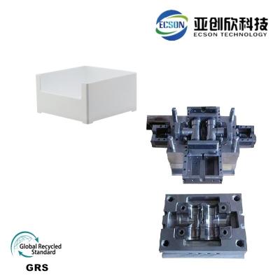 China Custom Plastic Injection Molding for Square Storage Box 400+ Materials GRS Certified for sale