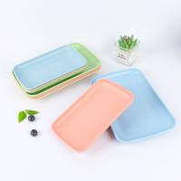 China Eco Friendly Wheat Straw Plastic The Ideal Packaging Solution for Dining plates for sale
