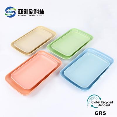 China Eco Friendly Wheat Straw Plastic The Ideal Packaging Solution for Dining plates for sale