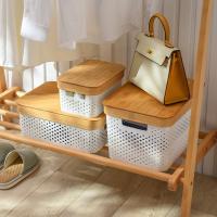 China Bamboo Lid Molded Plastic Storage Container Models With Innovative Mould Design for sale