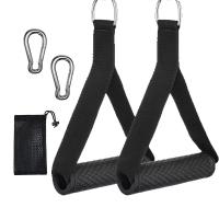 China Weightlifting Fitness Gym Equipment Pulldown Attachments Cable Machine Exercise Handles for sale
