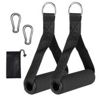 China Weightlifting Fitness Gym Equipment Pulldown Attachments Cable Machine Exercise Handles for sale
