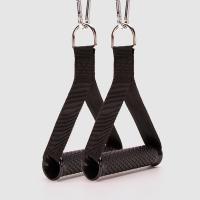 China Weightlifting Fitness Gym Equipment Pulldown Attachments Cable Machine Exercise Handles for sale
