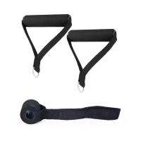 China Weightlifting Fitness Gym Equipment Pulldown Attachments Cable Machine Exercise Handles for sale