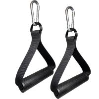 China Weightlifting Fitness Gym Equipment Pulldown Attachments Cable Machine Exercise Handles for sale