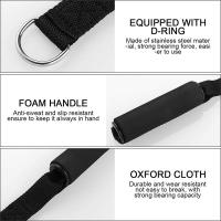 China Weightlifting Fitness Gym Equipment Pulldown Attachments Cable Machine Exercise Handles for sale