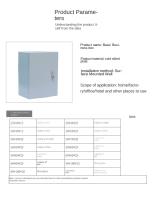 China Steel Electrical Junction Box IP65 Waterproof Dustproof Wall Mounted Enclosure 200x200x120mm for sale