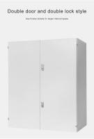 China Steel Electrical Junction Box IP65 Waterproof Dustproof Wall Mounted Enclosure 200x200x120mm for sale