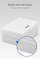 China Steel Electrical Junction Box IP65 Waterproof Dustproof Wall Mounted Enclosure 200x200x120mm for sale