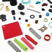 China Custom Silicone Rubber Sealing Ring Mold Processing Special Shaped Parts Shock Absorption Seal 50A for sale