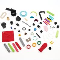 China Custom Silicone Rubber Sealing Ring Mold Processing Special Shaped Parts Shock Absorption Seal 50A for sale