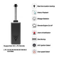 China 4G GPS Tracker Mini Portable Vehicle Motorcycle Car Truck Real Time Tracking Device with Power Cut Off for sale
