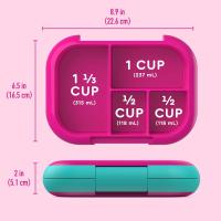China Bento Box for Kids 4-Compartment Leakproof Lunch Container 3.33 Cups BPA-Free for sale