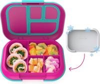 China Bento Box for Kids 4-Compartment Leakproof Lunch Container 3.33 Cups BPA-Free for sale