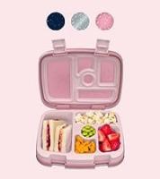 China Bento Box for Kids 4-Compartment Leakproof Lunch Container 3.33 Cups BPA-Free for sale