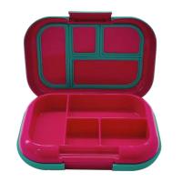 China Bento Box for Kids 4-Compartment Leakproof Lunch Container 3.33 Cups BPA-Free for sale