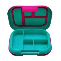 China Bento Box for Kids 4-Compartment Leakproof Lunch Container 3.33 Cups BPA-Free for sale
