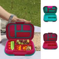 China Bento Box for Kids 4-Compartment Leakproof Lunch Container 3.33 Cups BPA-Free for sale