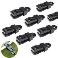 China Ecson Heavy Duty Tarp Clips 10 Pack with Bungee Cords Lock Grip for Tent Awning Car Cover Camping 0.06 lb for sale