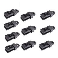 China Ecson Heavy Duty Tarp Clips 10 Pack with Bungee Cords Lock Grip for Tent Awning Car Cover Camping 0.06 lb for sale