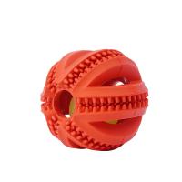 China Wholesale TPR Dog Chew Toys Barbell Design Squeaky Balls 7.22 Inch Orange Green Blue for sale