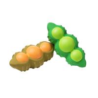 China Wholesale TPR Dog Chew Toys Barbell Design Squeaky Balls 7.22 Inch Orange Green Blue for sale