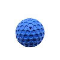 China Wholesale TPR Dog Chew Toys Barbell Design Squeaky Balls 7.22 Inch Orange Green Blue for sale