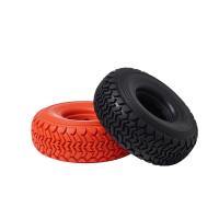 China Wholesale TPR Dog Chew Toys Barbell Design Squeaky Balls 7.22 Inch Orange Green Blue for sale