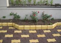 China Reusable Plastic Paving Block Mold 400x400mm for Concrete Slab Interlocking Paver Path for sale