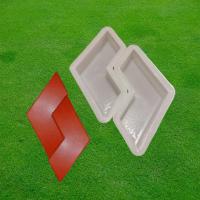 China Reusable Plastic Paving Block Mold 400x400mm for Concrete Slab Interlocking Paver Path for sale