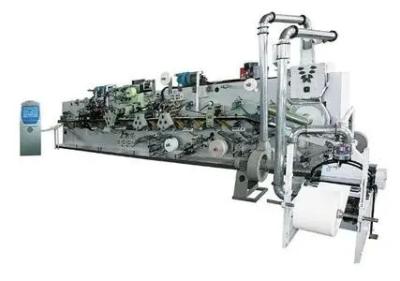China Baby Diaper Making Machine Used Semi Automatic Sanitary Napkin Machine for sale