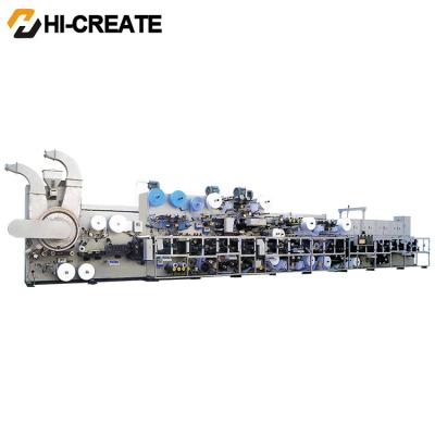 China Machine For Manufacturing Baby Diaper Making Production Line for sale