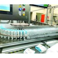 China Semi Full Servo Automatic Under Pad Sanitary Napkin Adult Baby Diaper Production Line for sale