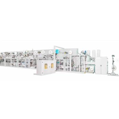 China Automatic Sanitary Napkin Machine Pad Making Machine for sale