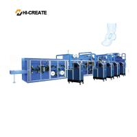 China Semi Automatic Sanitary Pad Making Machine for sale