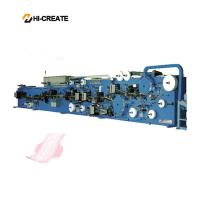 China Semi Automatic Sanitary Pad Making Machine for sale