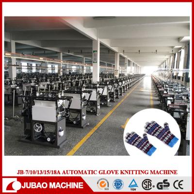 China Automatic 18G 360Pairs 24H Sewing Knitting Cotton Gloves Making Machines for sale