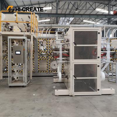 China High performance second hand price baby diaper making machine for sale