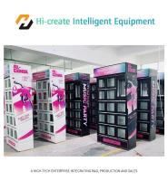 China Hot Sale Refrigerated automatic drinks snacks combo vending machine for sale