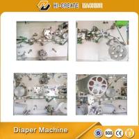 China Servo Motors Used Baby Diaper Machine 400 Pcs/Min Speed for sale