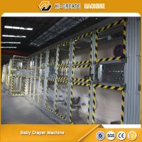 China Tri Folding Baby Diaper Machine Support Customization for sale