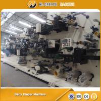 China Web Wheel Molding Diaper Manufacturing Machine 400pcs/Min for sale