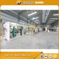 China Ultrasonic Napkin Sanitary Pad Making Machine PLC Control for sale
