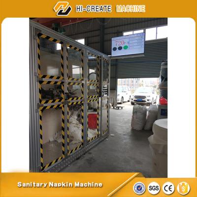 China Ultrasonic Sanitary Napkin Pad Making Machine For Napkin Producing for sale