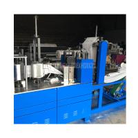 China Automatic Cocktail Napkin Tissue Paper Making Machine Line With Packing Machine for sale