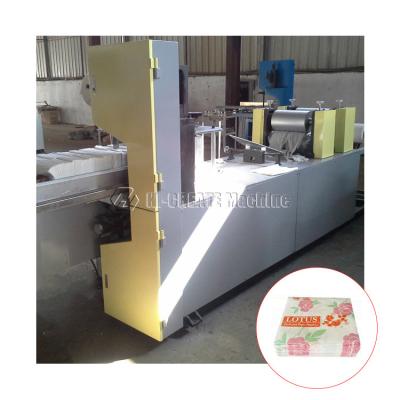 China Automatic color embossed toilet paper napkin machine for sale