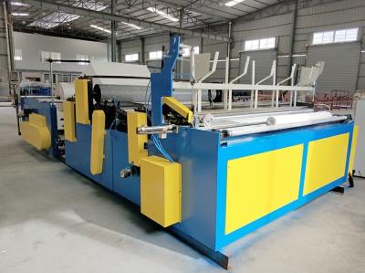 China PLC Small Toilet Paper Making Machine 100m/Min for sale