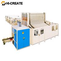 China Kitchen Towel Paper Roll Tissue Converting Rewinder Machine for sale